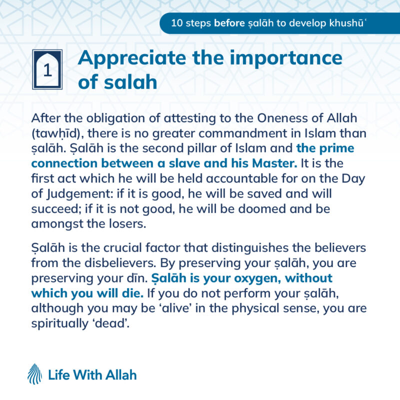 Sweetness of Salah – Life With Allah