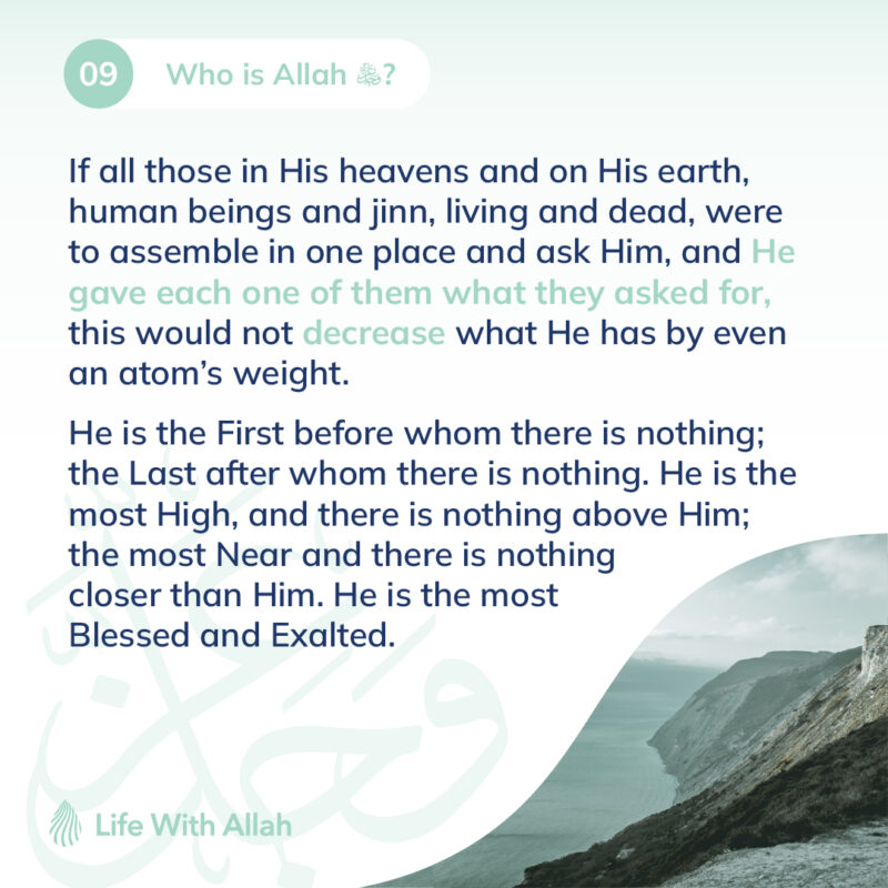 Knowing Allah – Life With Allah