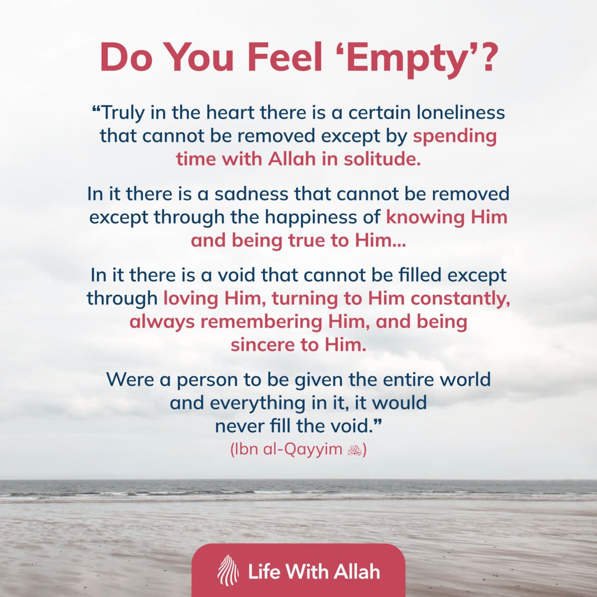 Knowing Allah – Life With Allah