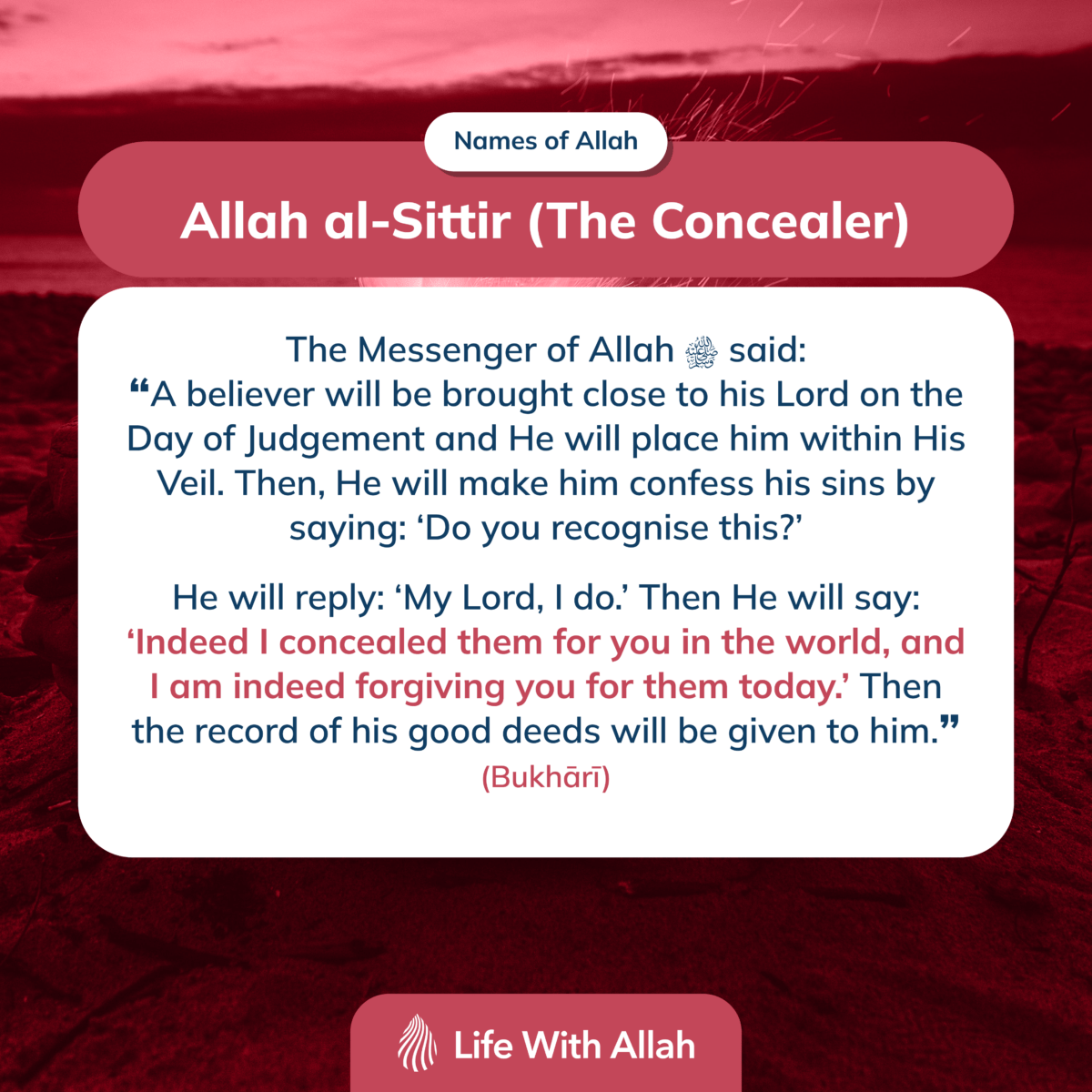 Knowing Allah – Life With Allah