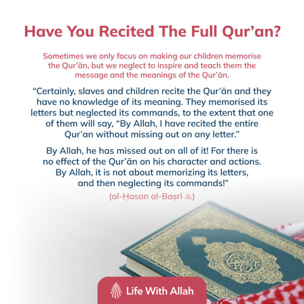 Qur’an – Life With Allah