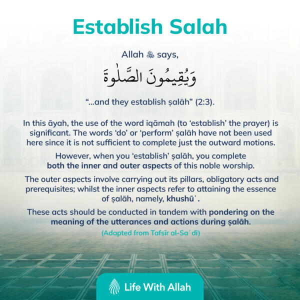 Sweetness of Salah – Life With Allah